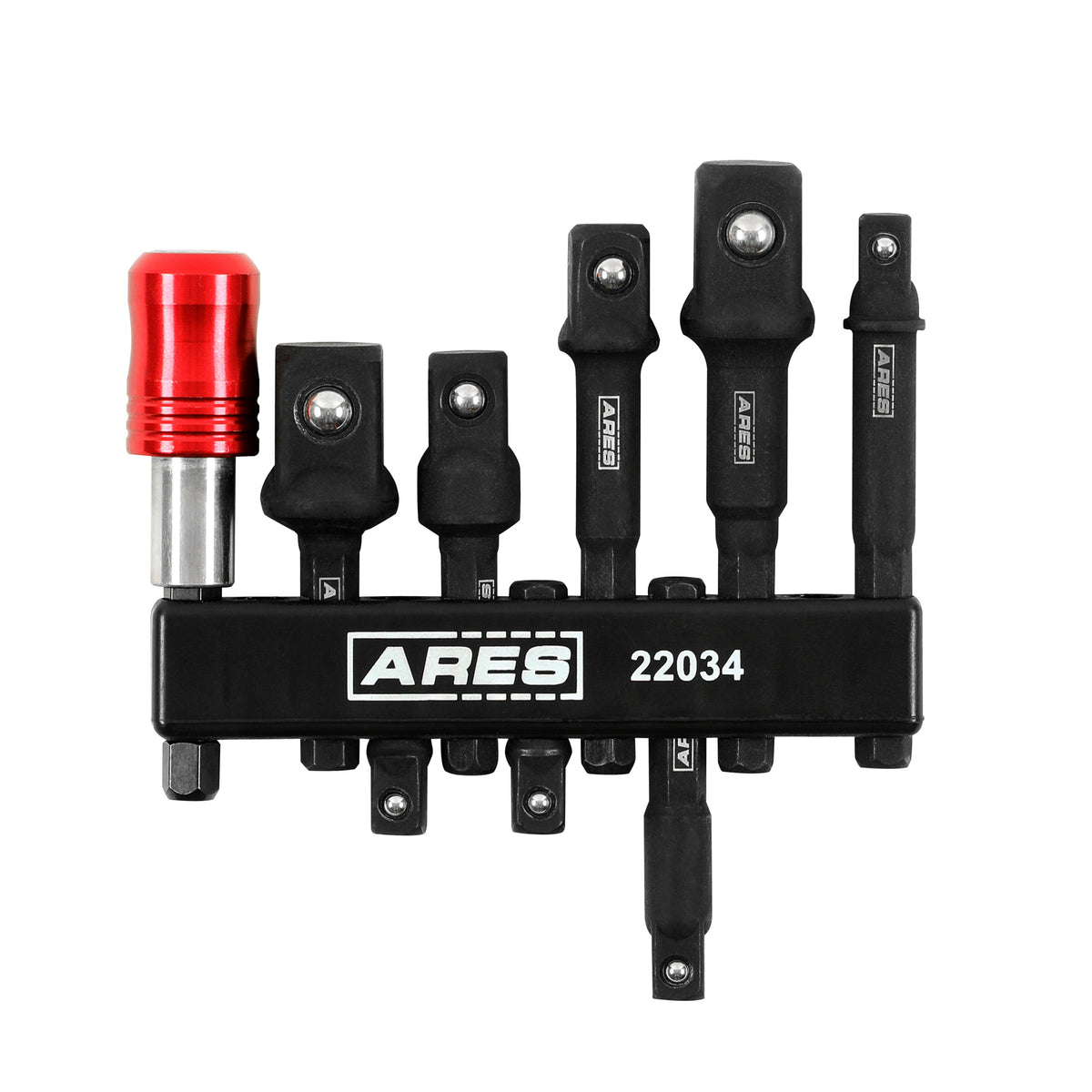 ARES 22034 - 9-Piece Impact Grade Socket Adapter and Bit Coupler Set ...