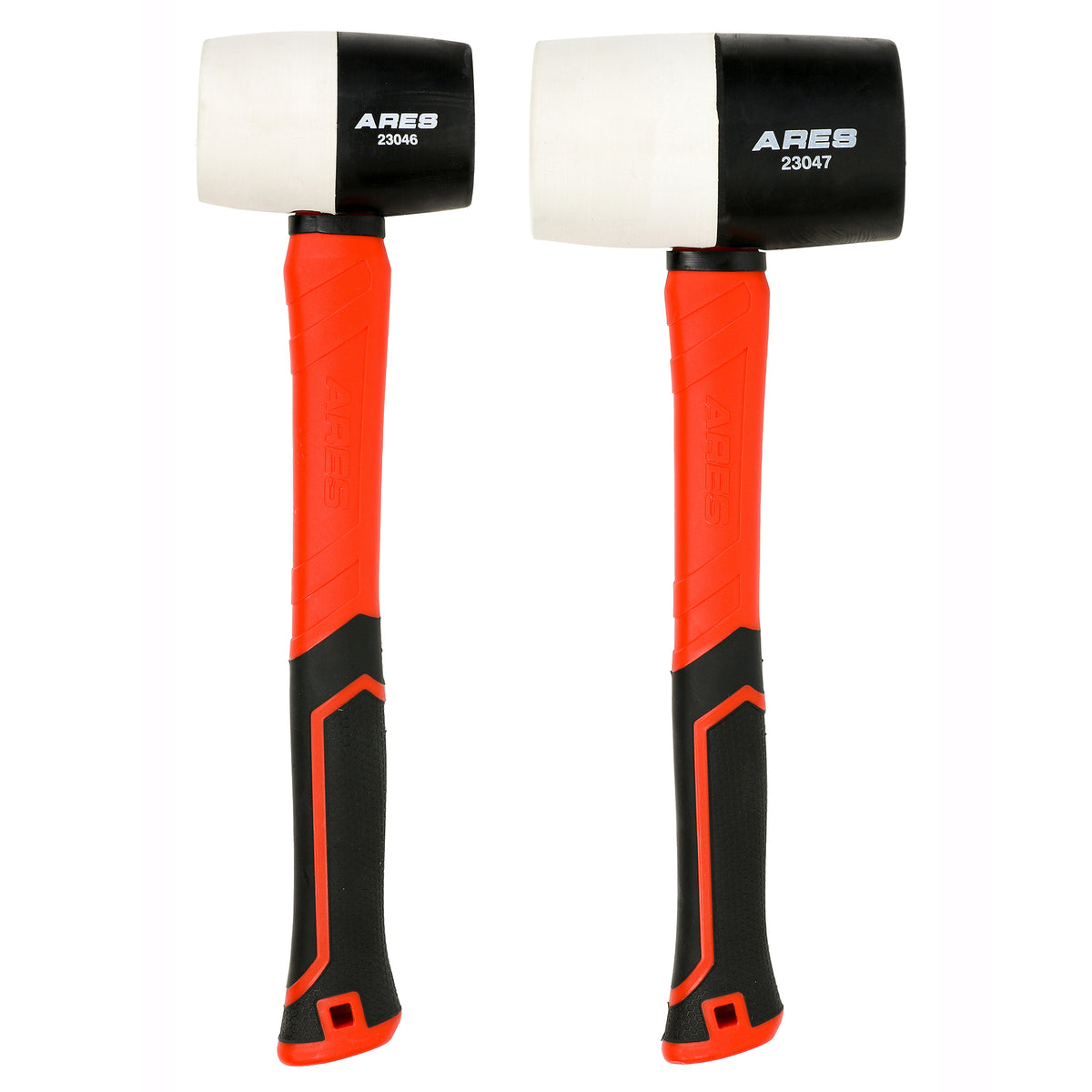 2-Piece Fiberglass Handle Double Faced Soft Mallet Set — ARES Tool, MJD ...