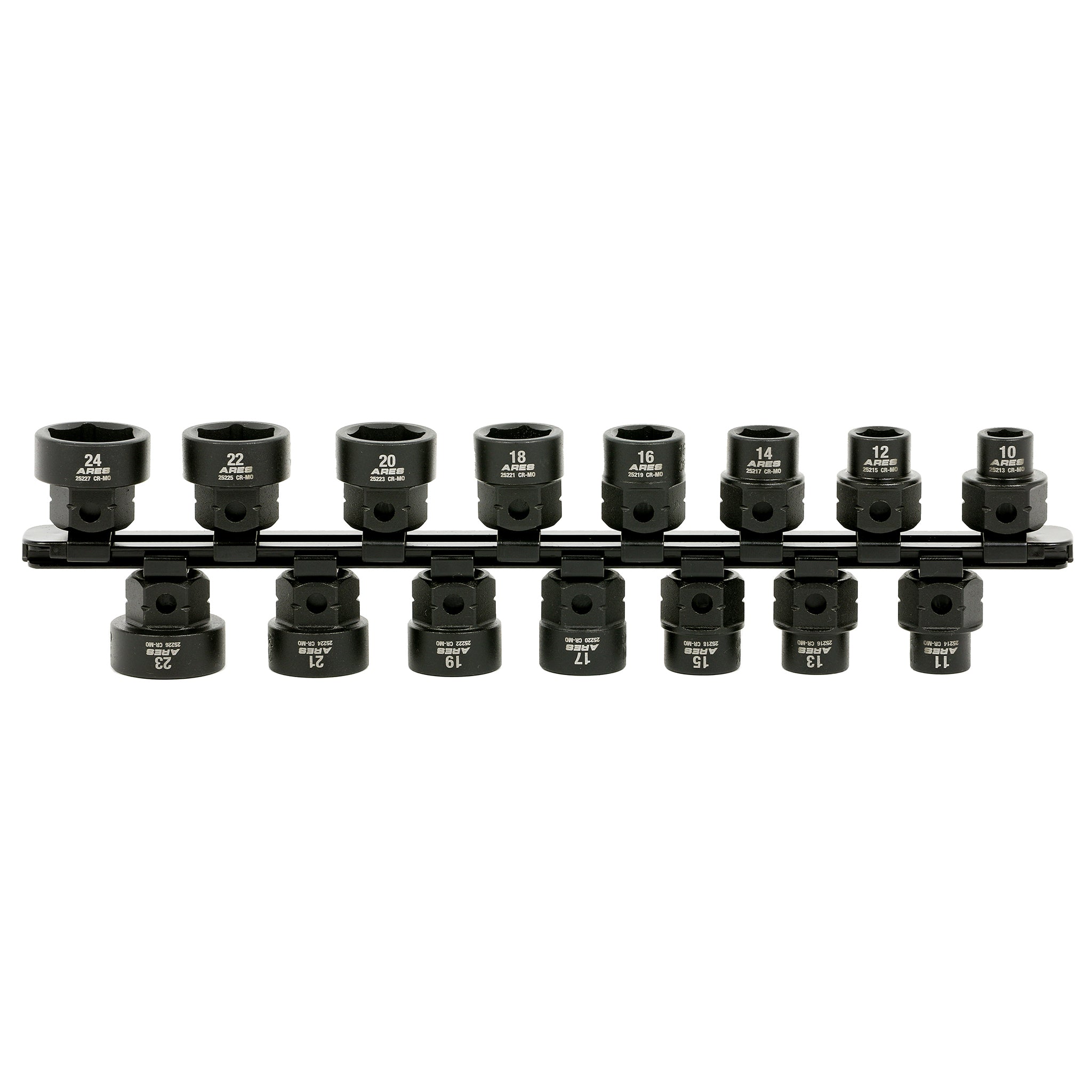 15-Piece 1/2-Inch Drive Metric Low Profile Nano Impact Socket Set ...