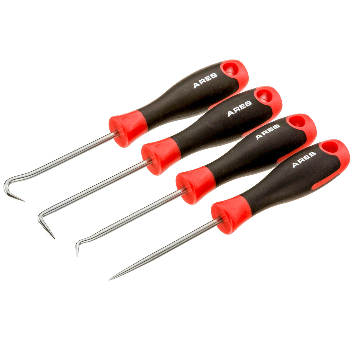 ARES 70256 - 4-Piece Hook And Pick Set (Small) — ARES Tool, MJD Industries, LLC