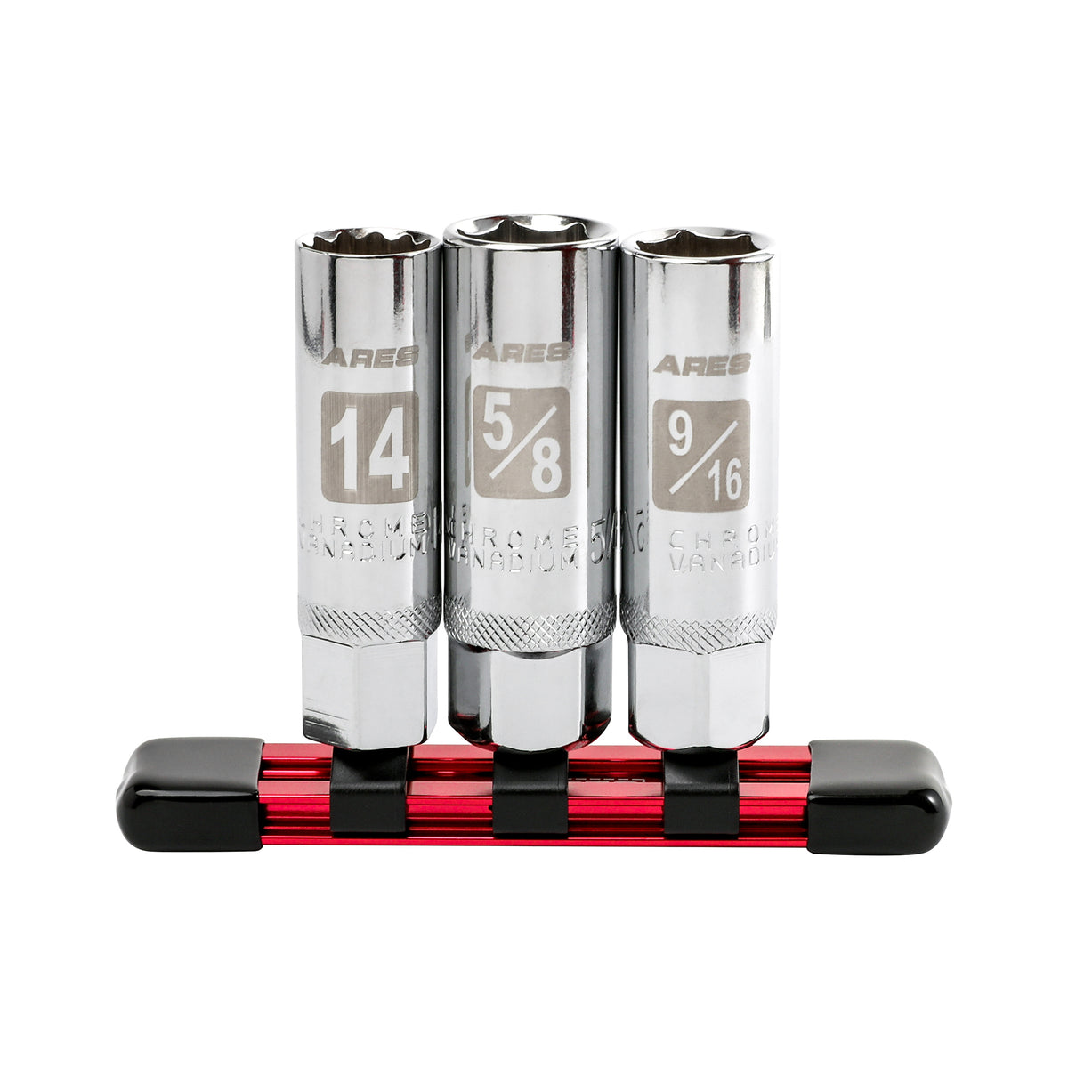 ARES 11015 - 3-Piece Magnetic Spark Plug Socket Set — ARES Tool, MJD ...