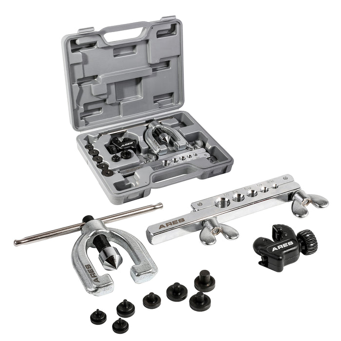 ARES 18019 - Double Flaring Tool Set with Extra Adapters — ARES Tool ...