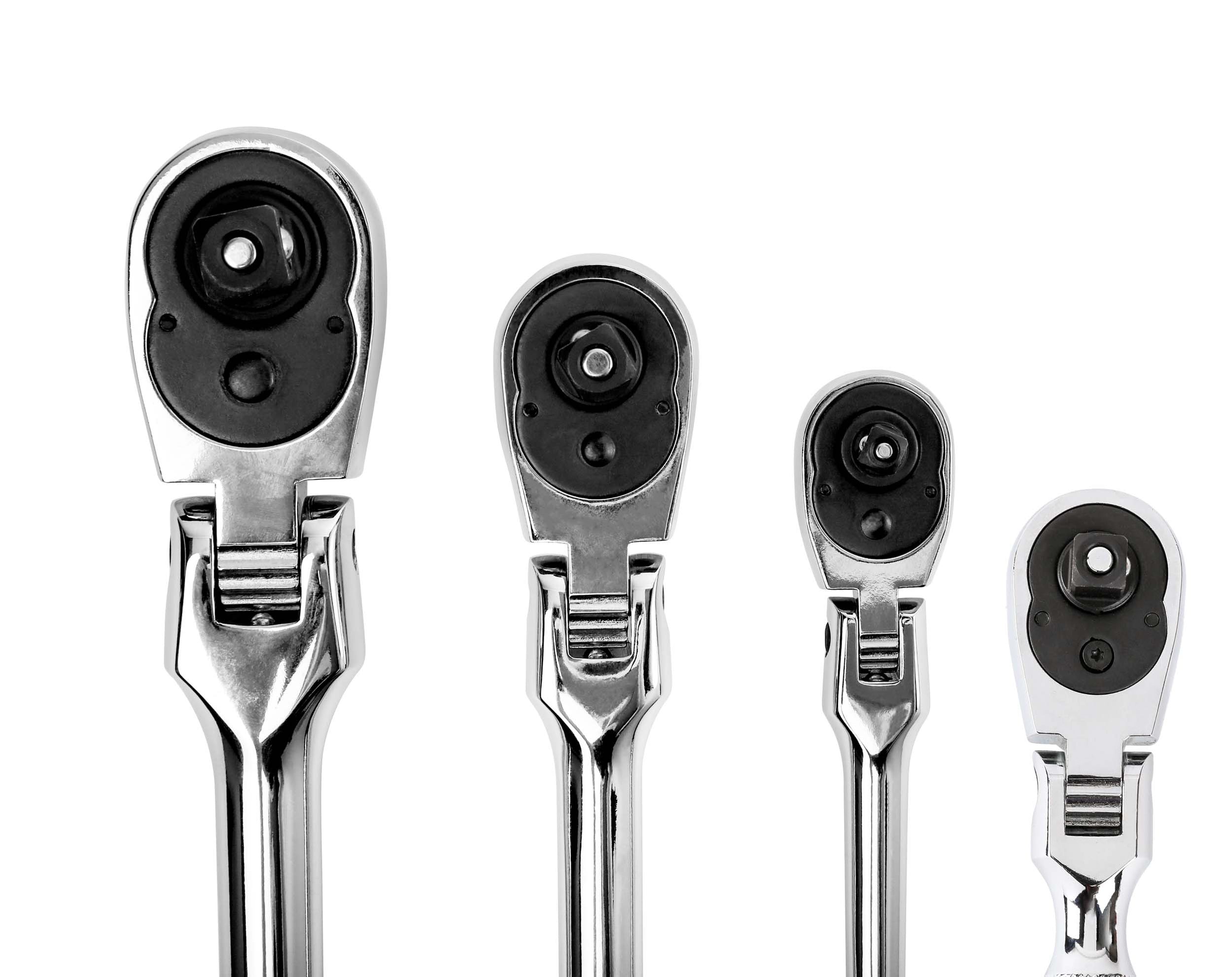 ARES 42040 - 4-Piece 72-Tooth Flex Head Ratchet Set — ARES Tool, MJD ...