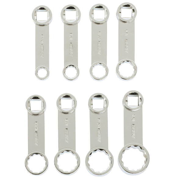 8-Piece SAE 12-Point Box End Torque Adapter Extension Set – ARES Tool ...