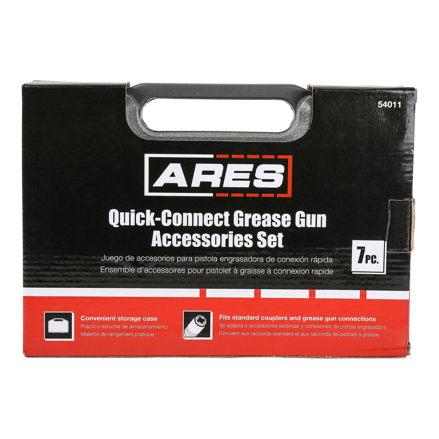ARES 54011 - 7-Piece Grease Gun Accessory Set — ARES Tool, MJD ...