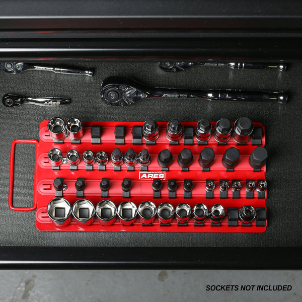 48-Piece Socket Organizer Tray Set – ARES Tool, MJD Industries, LLC